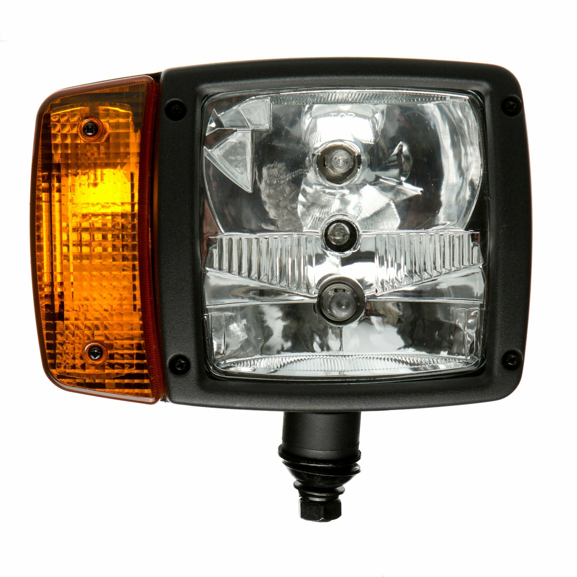 Фара ближнего дальнего света RGV.24.035.1 (HR-A-035R), H7/H1+w5w, нижнее крепление, правая, провод, 24В