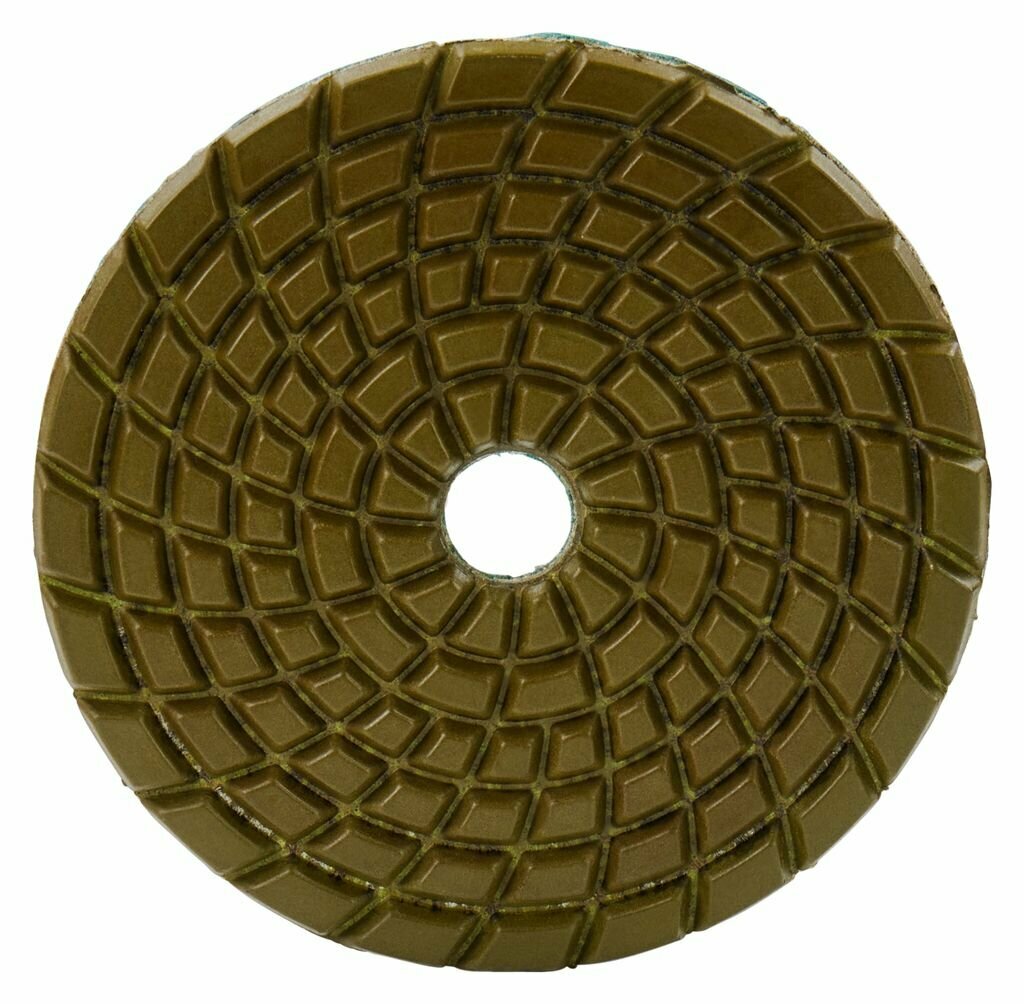 Алмазный полировальный диск гранит/мрамор d100мм, темно-зеленый зерно 800 Makita D-15621