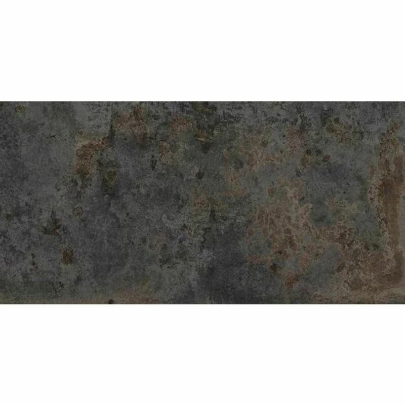Керамогранит Etili Seramik (Этили Серамик) Oхyde Carving Anthracite Rec. 60х120 см, ректификат (ETI80542)