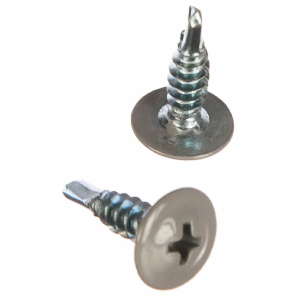 Прессшайба Качественный крепеж 4.2х16 мм, серая RAL 7004, сверло, 250 шт 0300259 КЧ, товара