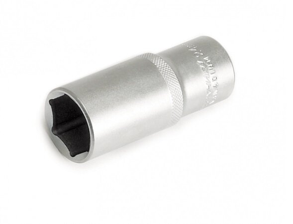 Головка шестигранная ДелоТехники 1/2DR 12мм длинная