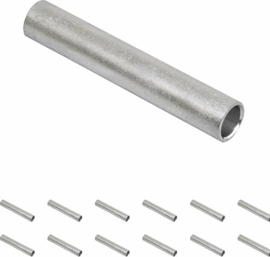 Гильза IEK GL-50 алюминиевая соединительная (комплект из 12 шт)