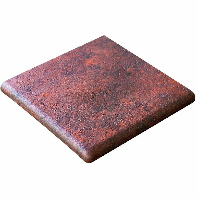 Ступень Gres Aragon (Грес Арагон) Esquina Redonda Jasper Rojo 33x33 см, 901641