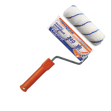 Валик "Корд-полиэстер" "Universal" сменный, бюгель 6мм 0221260 управдом (Артикул: 4100001369; Размер 180х38х6 мм)