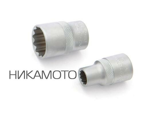 Дело техники 622114 Набор головок 12-ти гранных 1/2 14 пр.(8 9 10 12 13 14 15 16 17 18 19 21 22 24 мм)