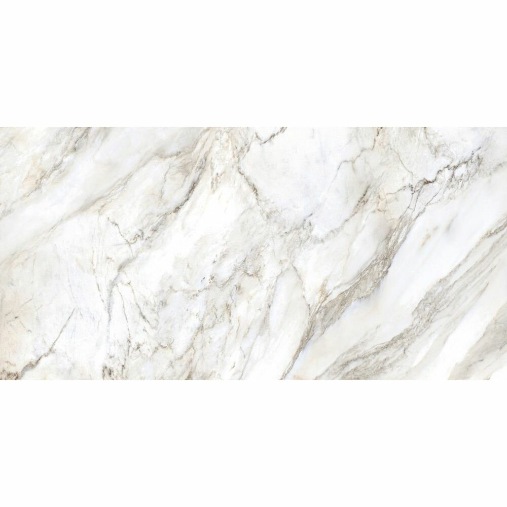 Керамогранит Itaca Marmi Di Carara Bluezone B glossy 60х120 см глянцевый для пола