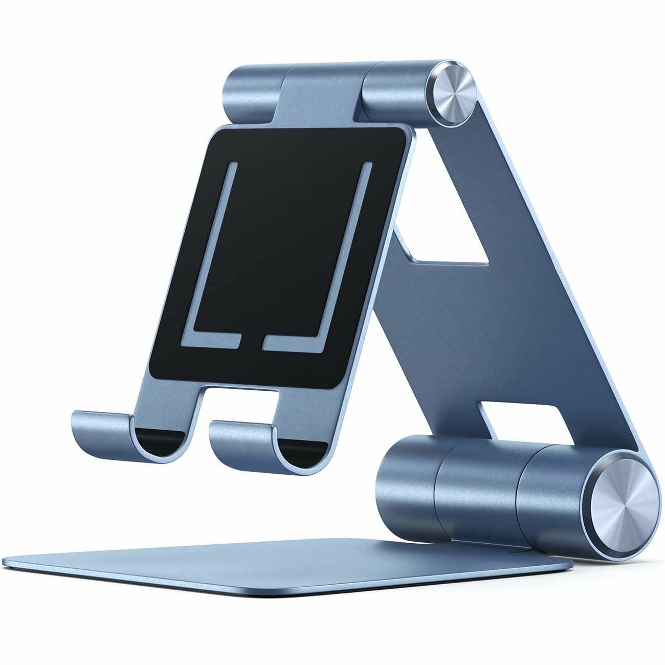 Настольная подставка Satechi R1 Aluminum Multi-Angle Tablet Stand для мобильных устройств. Материал алюминий. Цвет синий