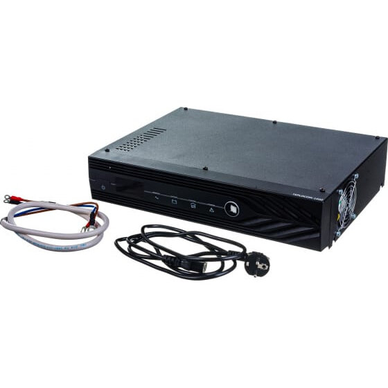 Источник бесперебойного питания Online Teplocom 1000 ВА/800 Вт без АКБ Tower CEE 7/4 , бастион 466 (1 шт.)