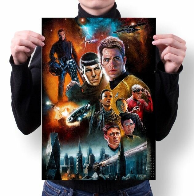 Плакат Star Trek, Стартрек №1, А4