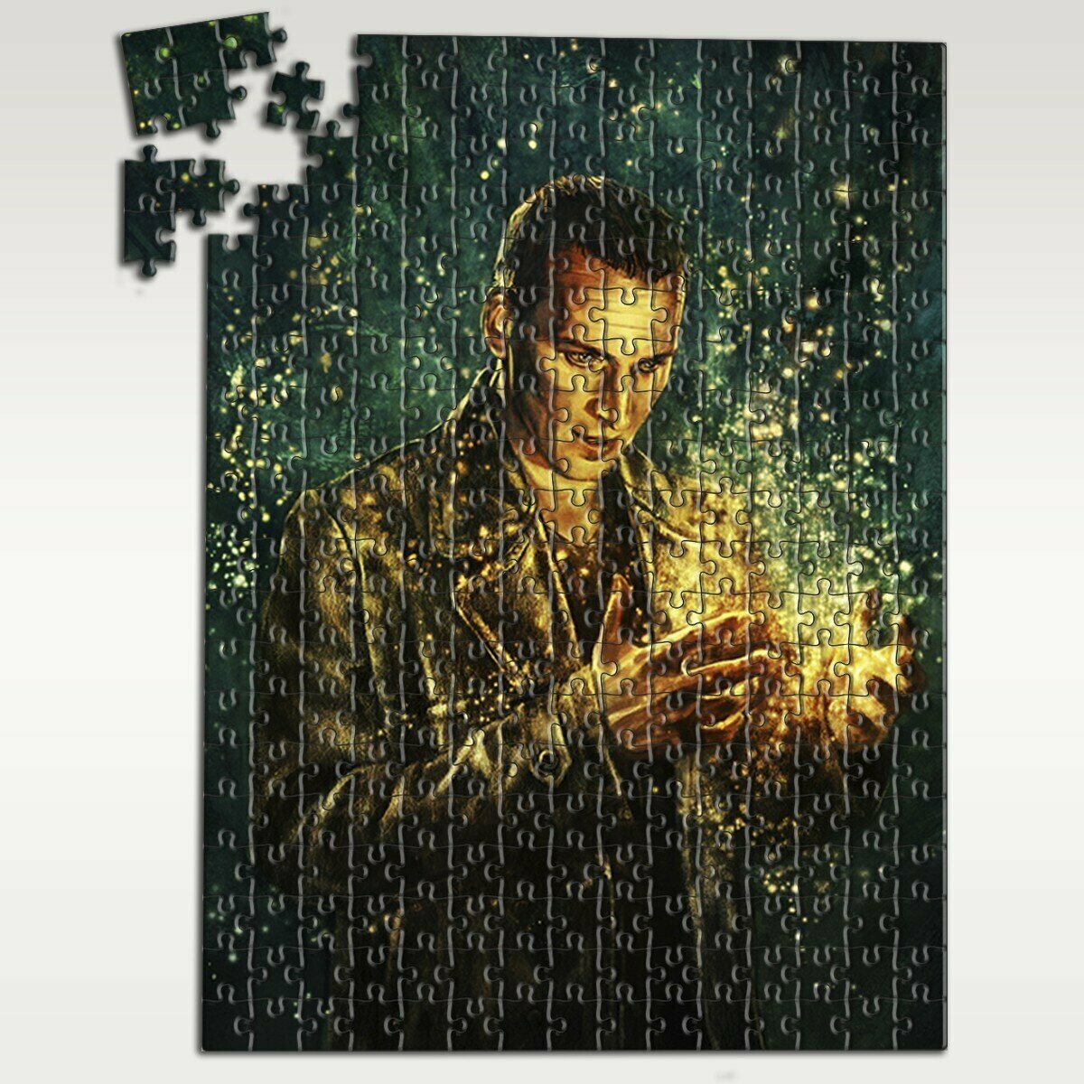 Пазл картонный А3: модель доктор кто - 3 П