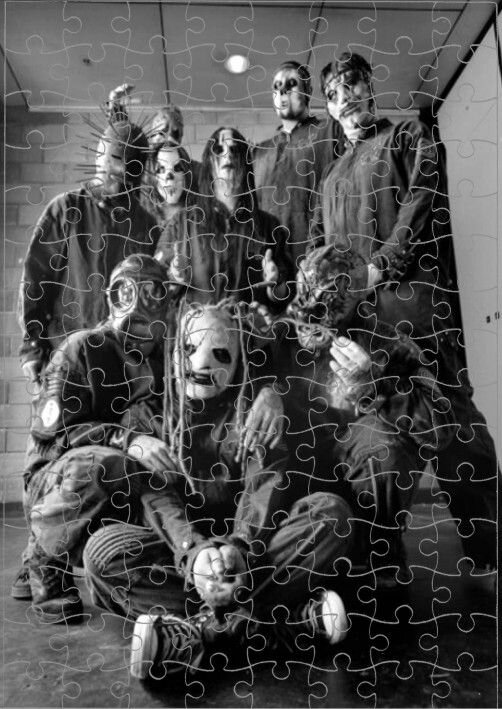 Пазл Slipknot, Слипнот №3, А4