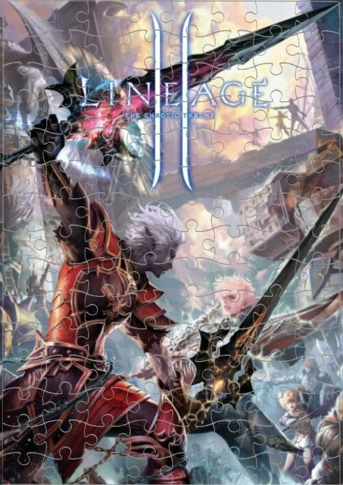 Пазл Lineage 2, Линеэйдж 2 №6, А4