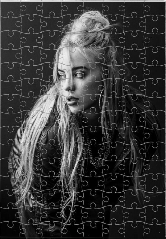 Пазл Билли Айлиш, Billie Eilish №11, А4