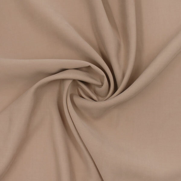 Ткань плательная Ткани-100 "Сомон", бежевая, вискоза 87%, нейлон 13%, длина 1м, ширина 1.4м