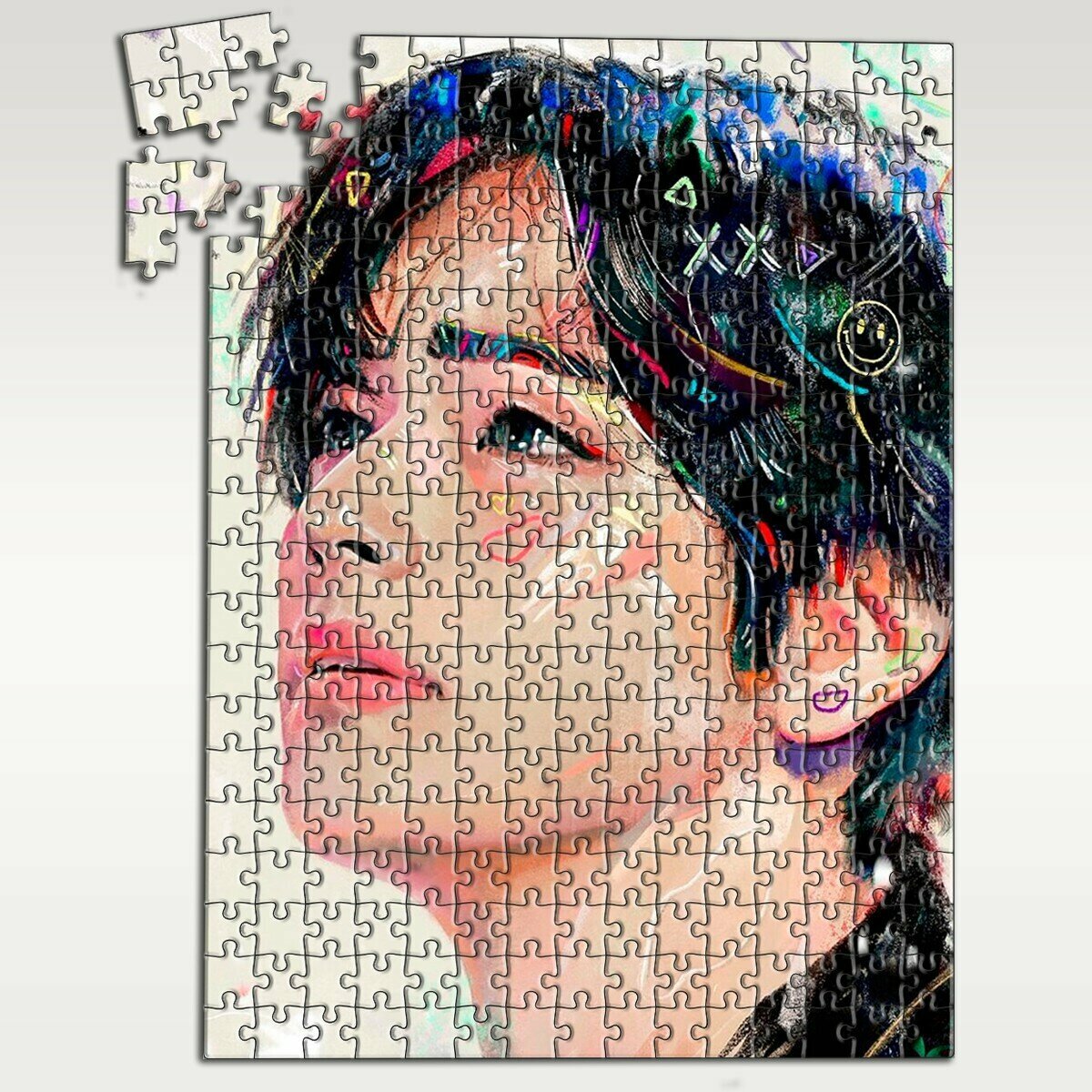 Пазл картонный А3: модель Музыка BTS - 8344 П