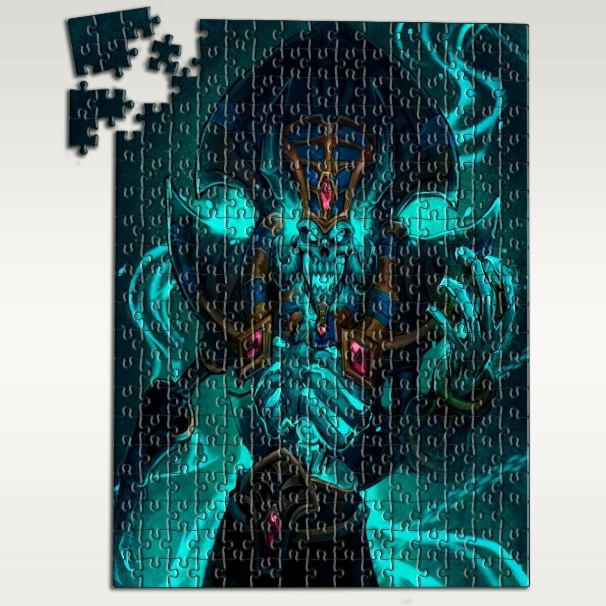 Пазл картонный А3: модель игра Warcraft WOW World of Warcraft - 6743 П