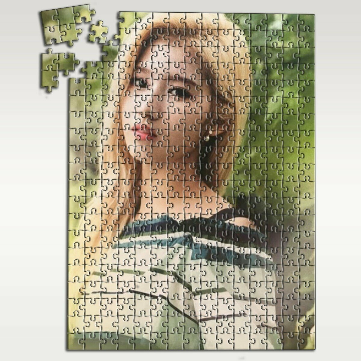 Пазл картонный А3: модель TWICE Kpop Sana - 34 П