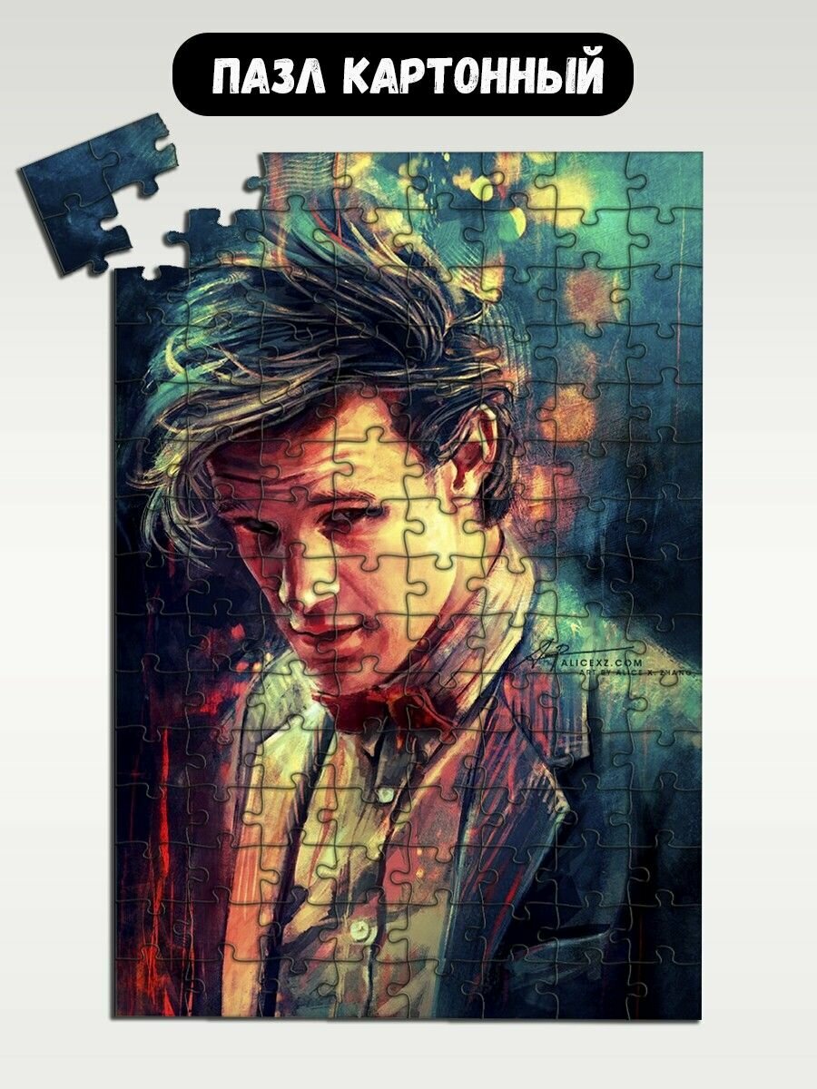 Пазл картонный А4: модель Сериал Доктор Кто - 2133