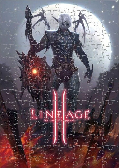 Пазл Lineage 2, Линеэйдж 2 №4, А4