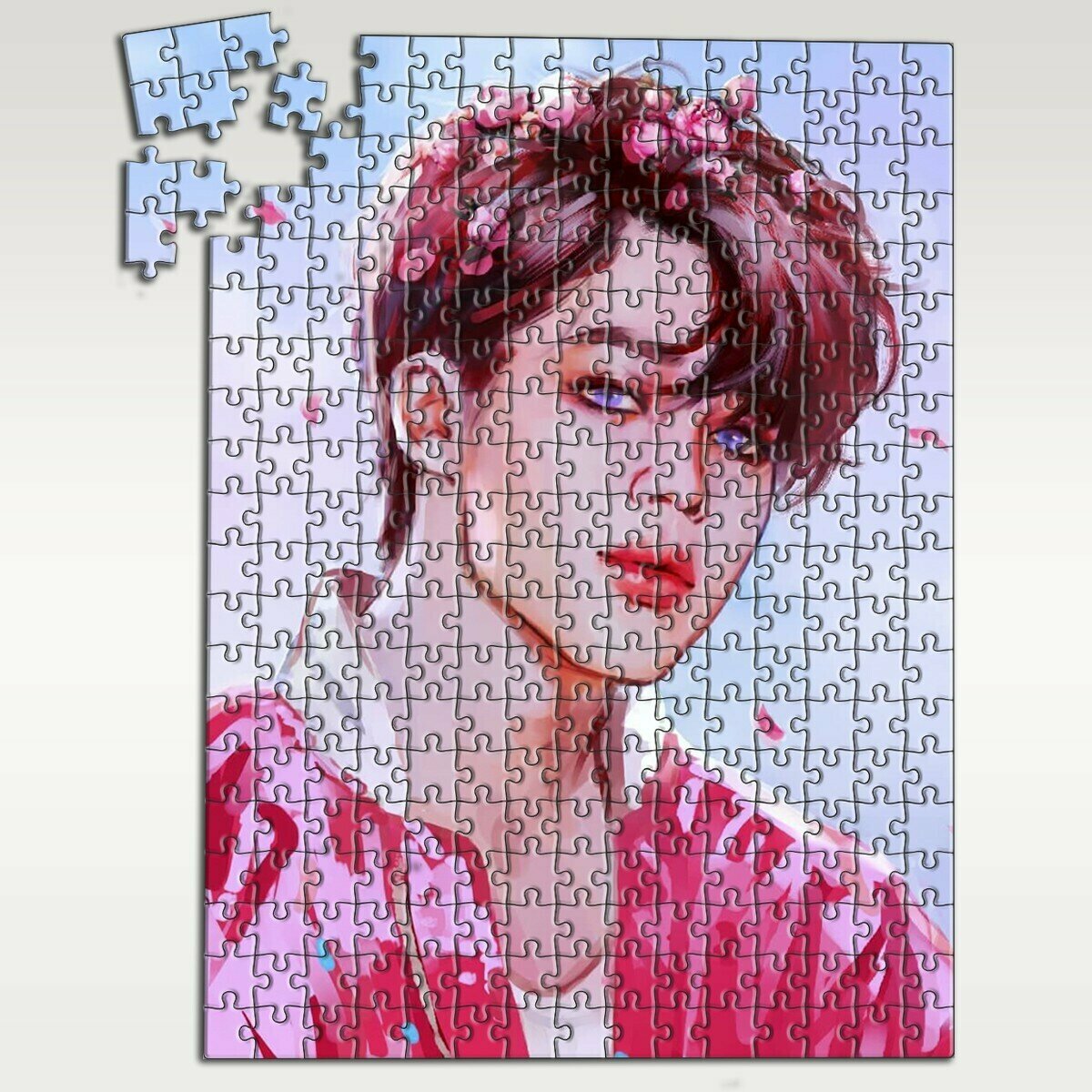 Пазл картонный А3: модель kpop bts Jimin Пак Чимин - 2332 П