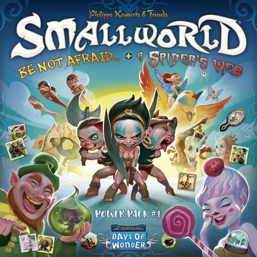 Дополнение для настольной игры Small World: Be Not Afraid & A Spider Web (на английском языке)