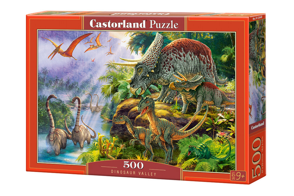 Castorland Пазл "Долина динозавров" 500 дет.