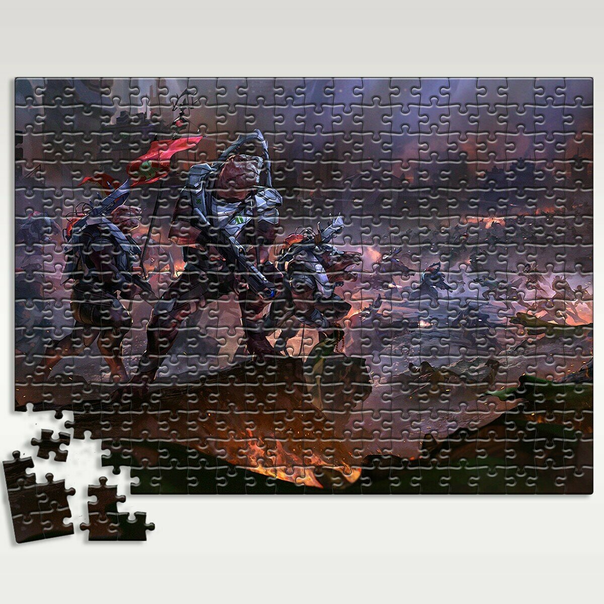 Пазл картонный А3: модель настольная игра Twilight Imperium - 6924