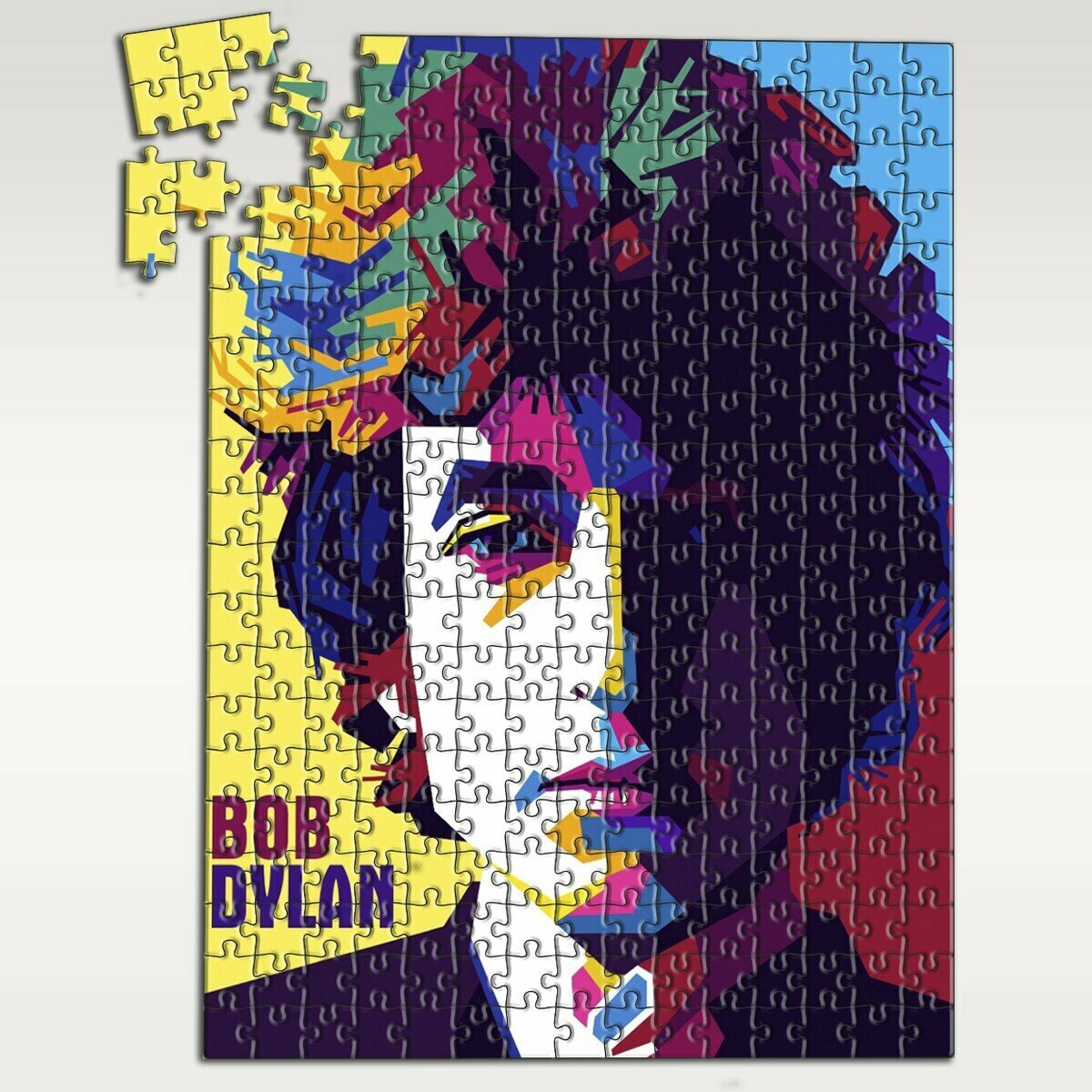 Пазл картонный А3: модель Bob Dylan - 7 П