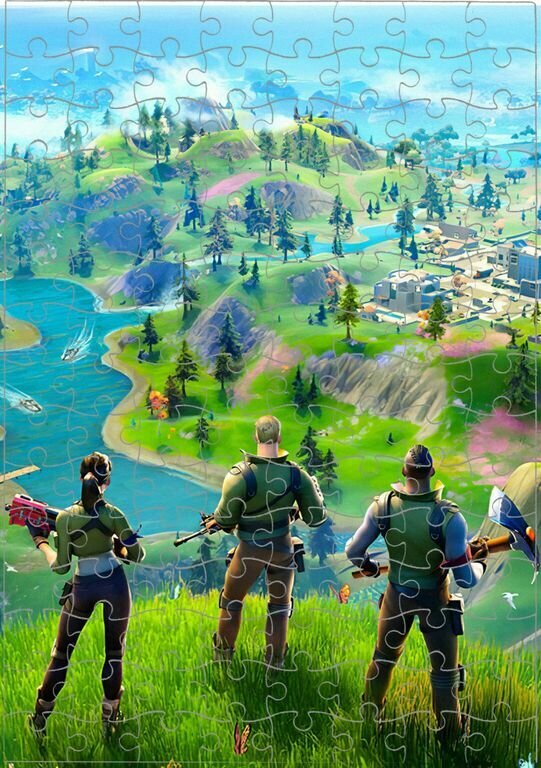 Пазл Fortnite, Фортнайт №24