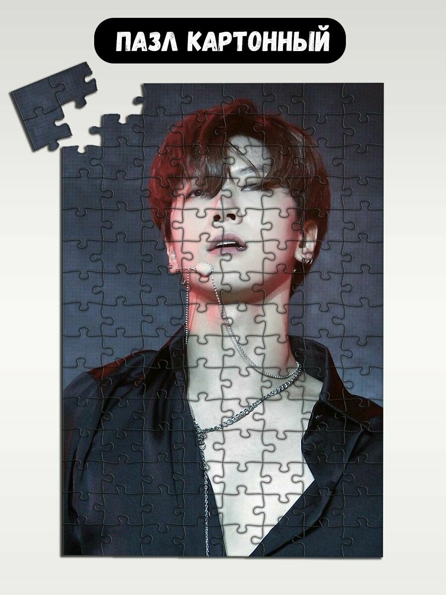 Пазл картонный А4: модель музыка NCT - 1726