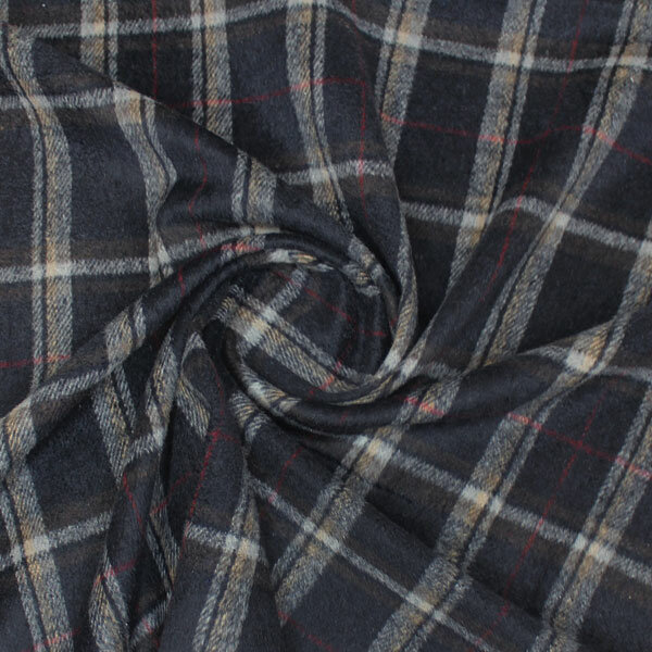 Пальтовая ткань Ткани-100, сине-белая, плотность 0,0 г/кв. м, 1 м х 1,4 м