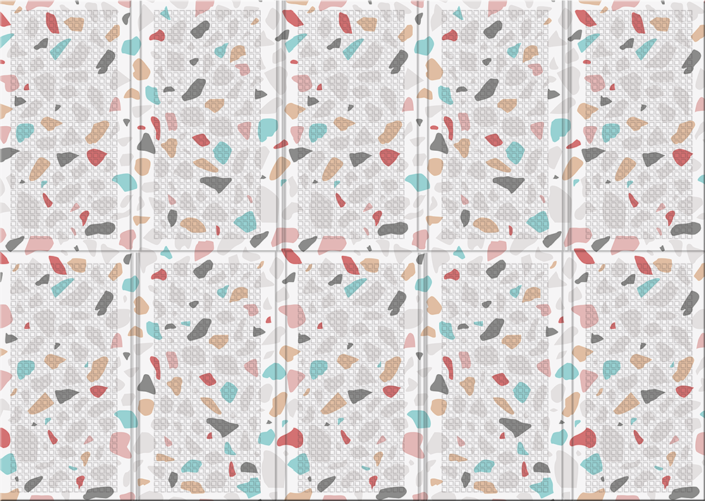 Портативный коврик Parklon Portable Тераццо Деко 200x140x1 см