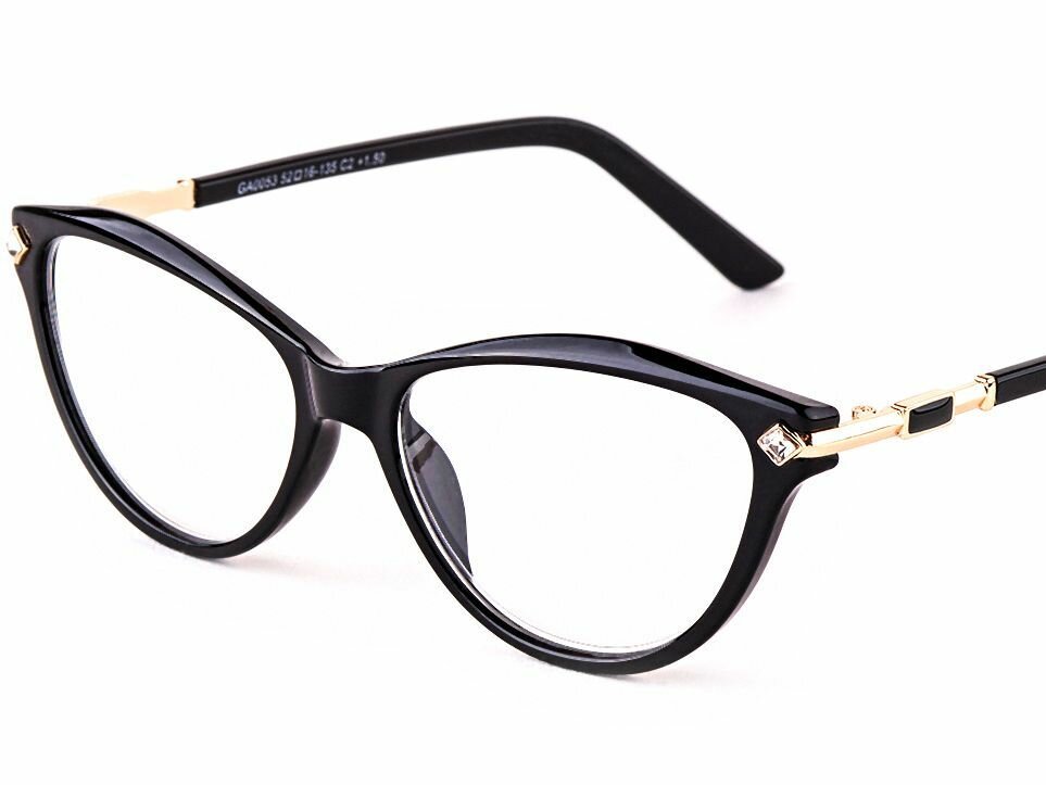 Готовые очки для зрения, корригирующие, женские Marcello GA0053 C2 с диоптриями -2 для дали на минус