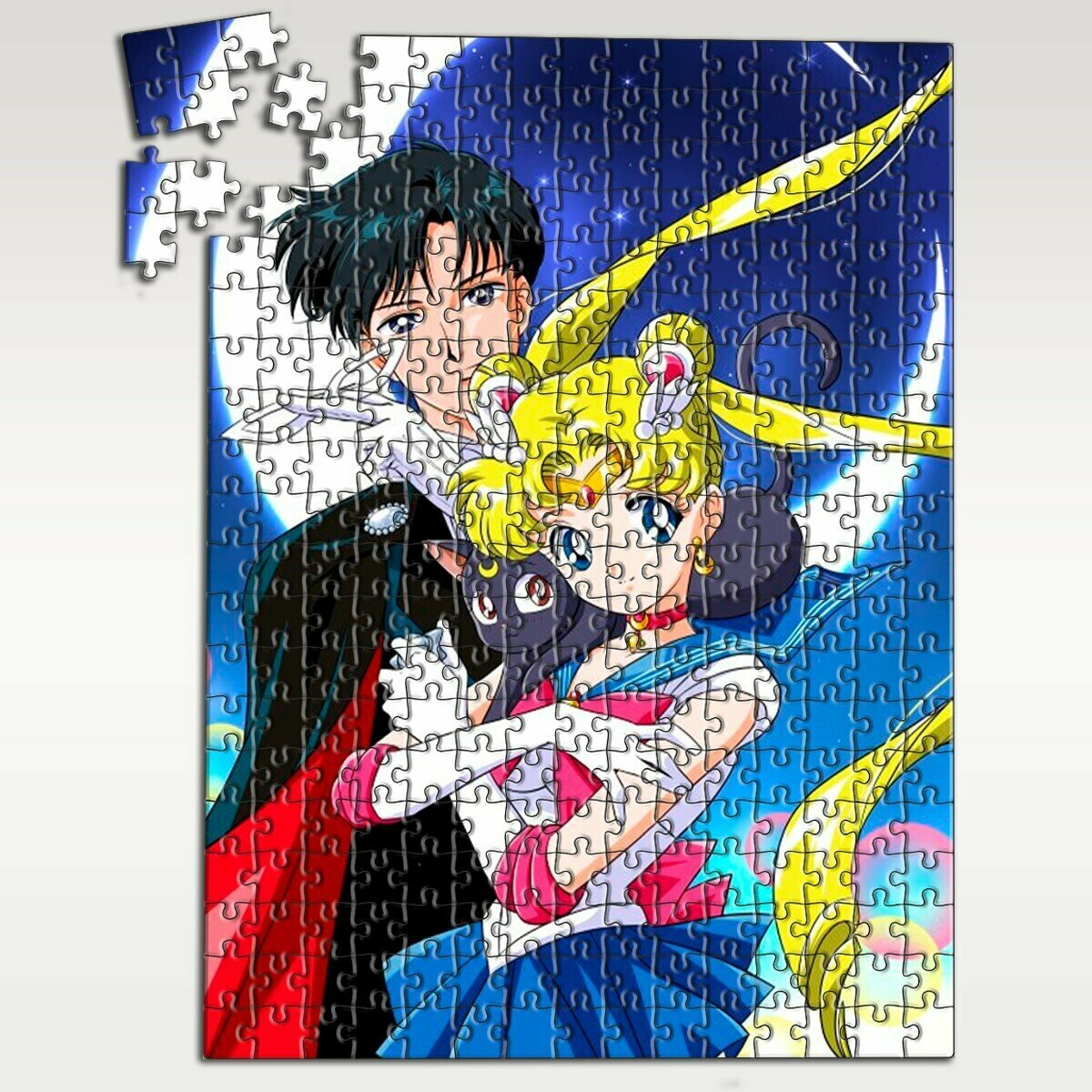 Пазл картонный А3: модель Аниме Сейлор Мун Sailor moon - 7558 П