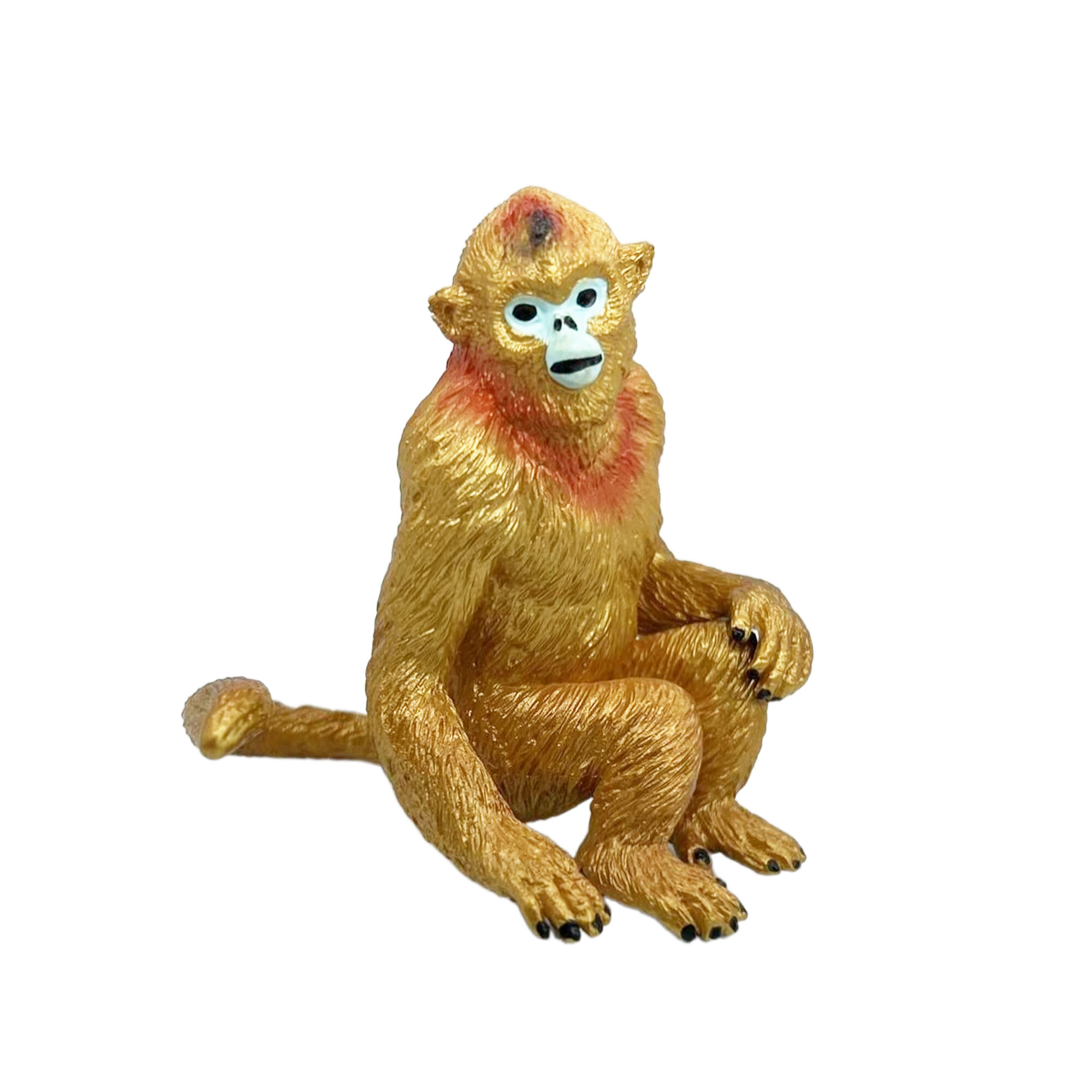 Фигурка-Обезьяна самец сидит, вид курносая мартышка