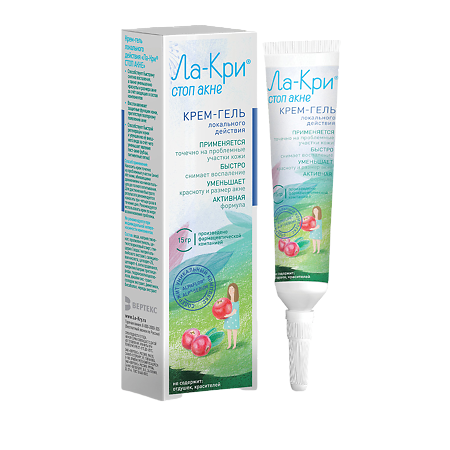 ЛА-КРИ стопакне Крем-гель локальн действия 15мл #^^
