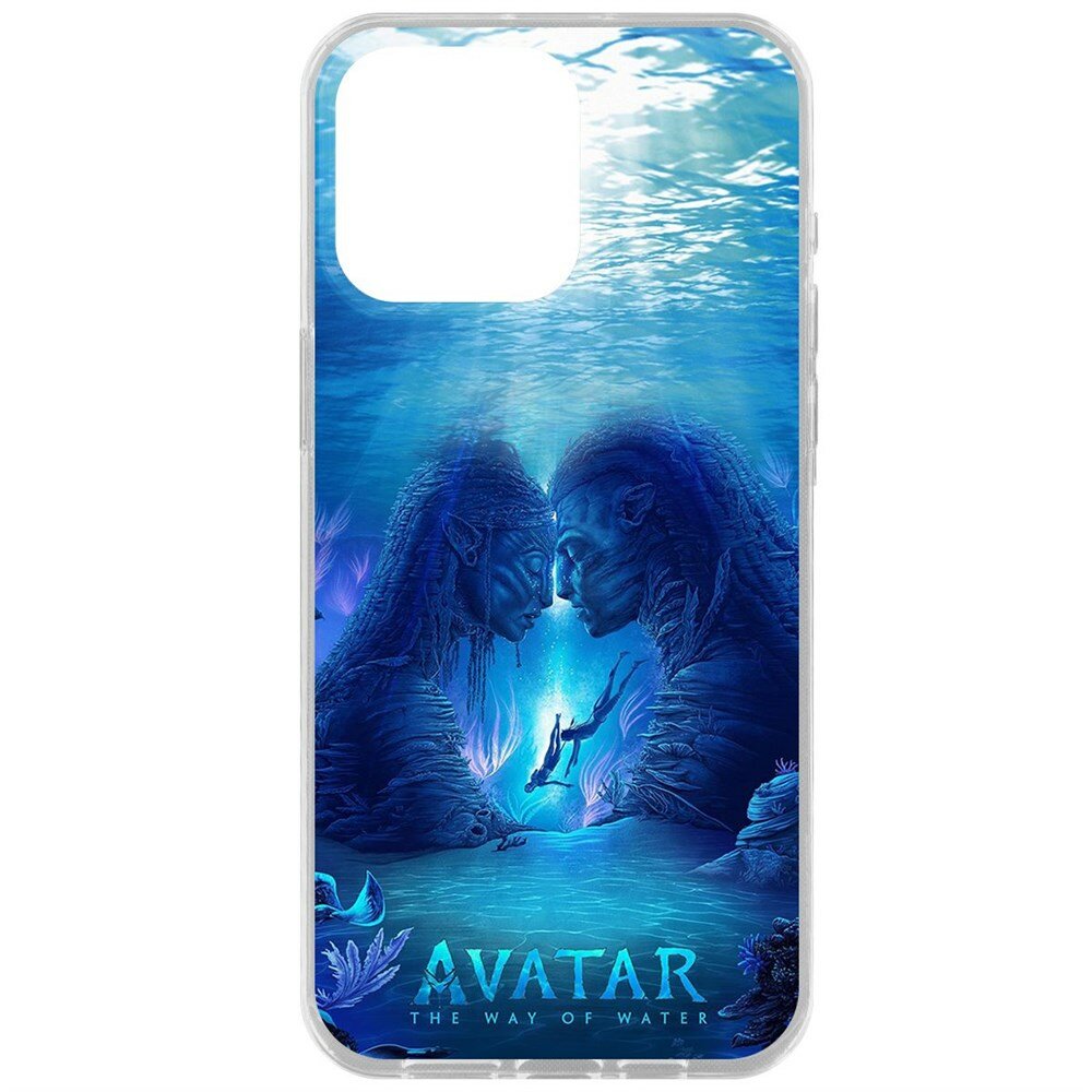 Чехол-накладка Krutoff Clear Case Аватар - Рифы для iPhone 15 Pro Max