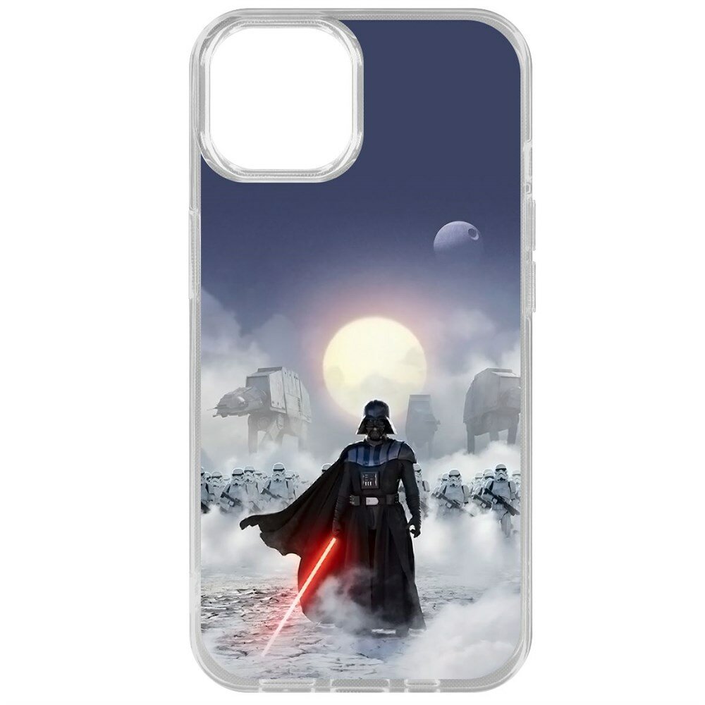 Чехол-накладка Krutoff Clear Case Звездные Войны. Дарт Вейдер для iPhone 15