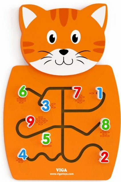 Головоломка-лабиринт Viga Котенок, в коробке 50676