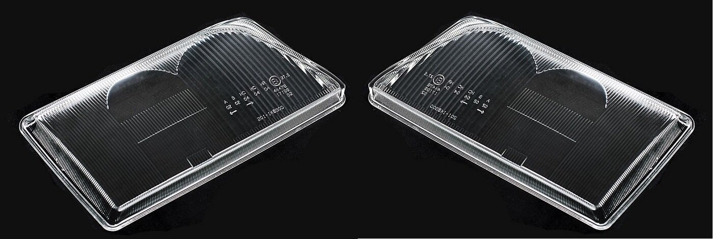 Стекло фары Audi A6 1995- 2шт левое и правое