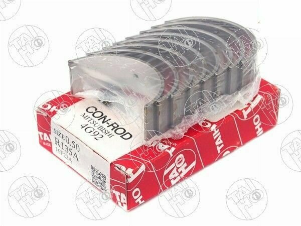 TAIHO R135A 050 Вкладыш шатунный (0.5/ к-т) Mitsubishi Lancer 91-10 / Aspire 98-02 4G91;4G92;4G93