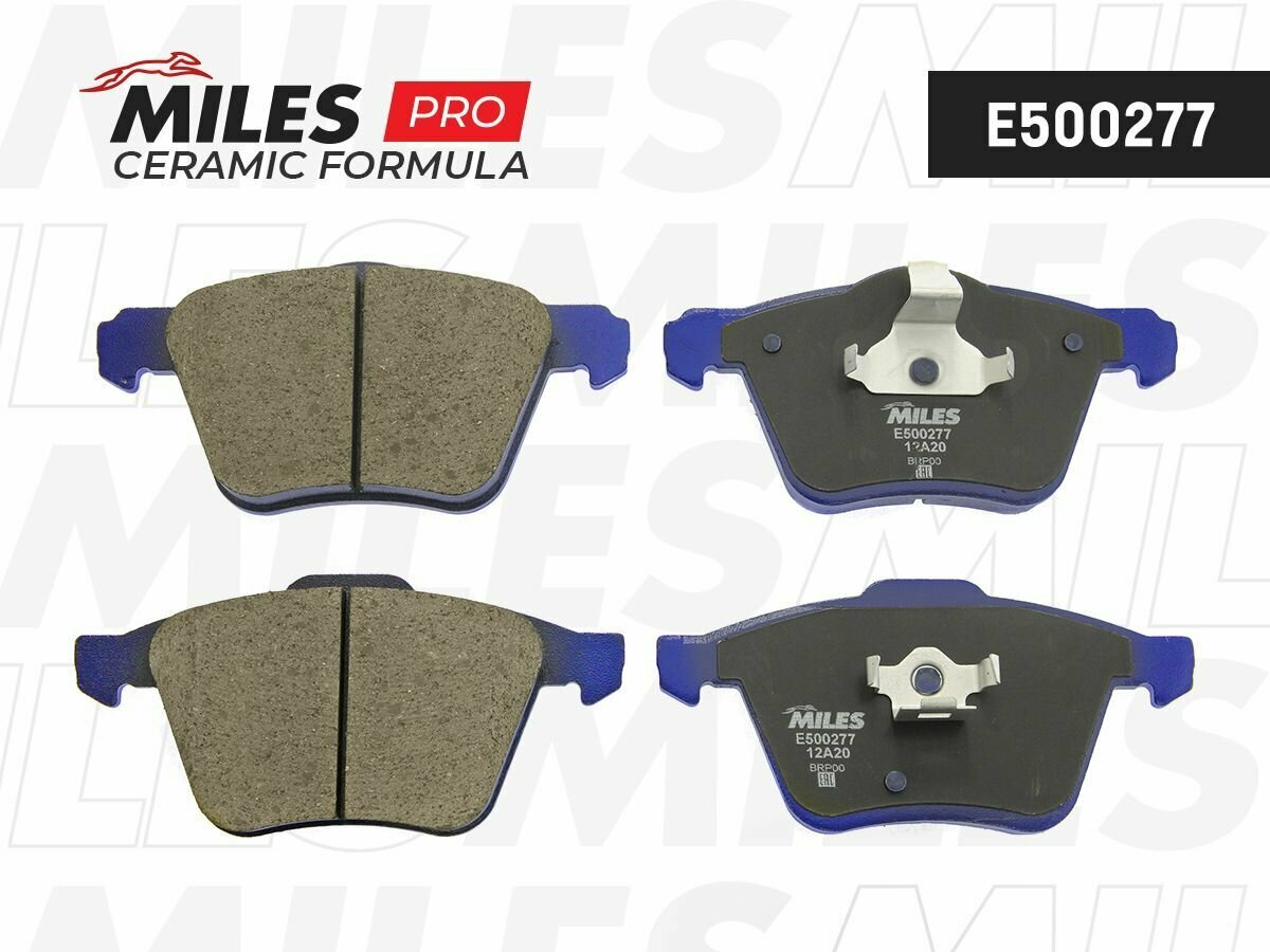 Колодки тормозные Miles E500277
