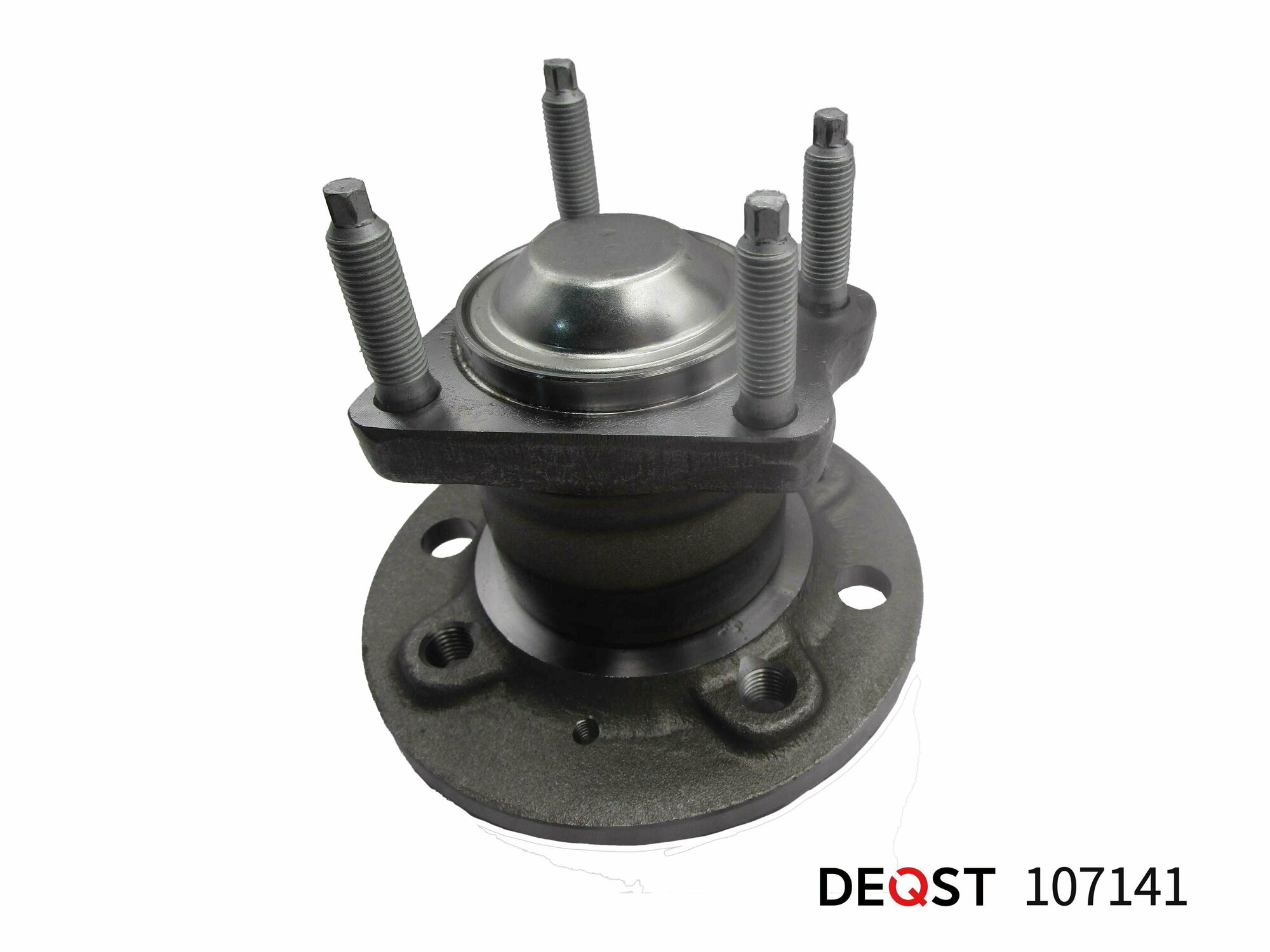 Ступица колеса с подшипником задняя w/o ABS OPEL ASTRA F-G, OPEL MERIVA, OPEL VEСTRA A, Deqst 107141