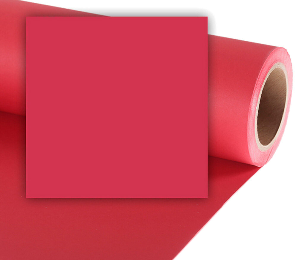 Фон VIBRANTONE 16 Red, бумажный, 2.1 x 6 м, красный бордовый