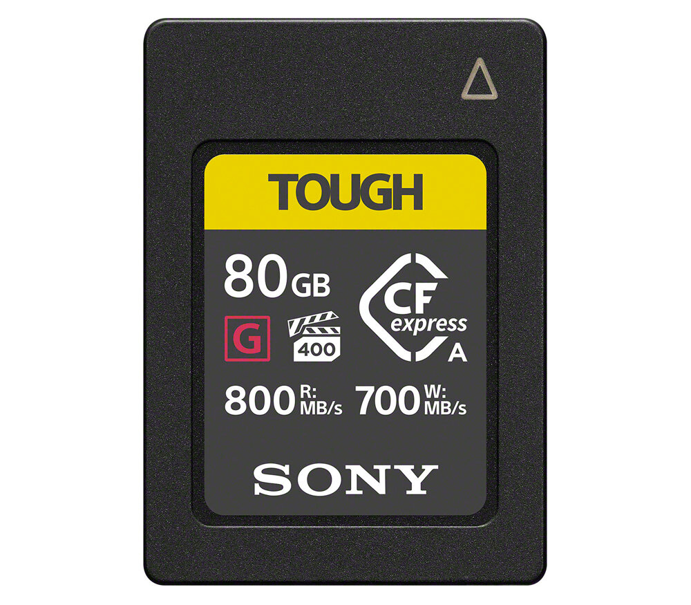 Карта памяти Sony CFexpress Type A 80GB Tough R800/W700