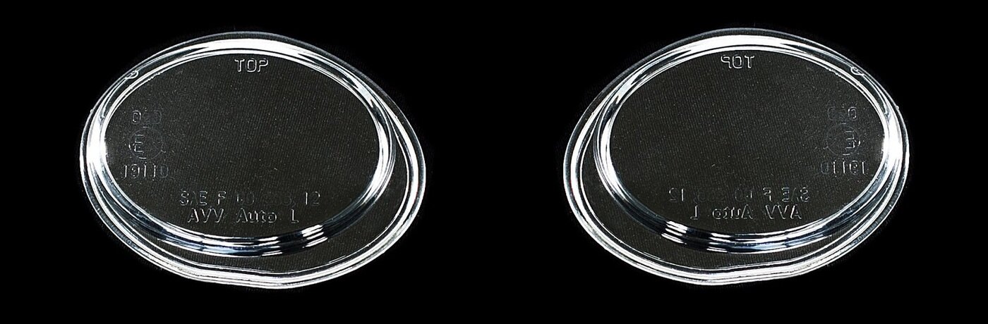 Стекло противотуманной фары BMW E39 M 2000, E46 M 1998 левое и правое, комплект 2шт