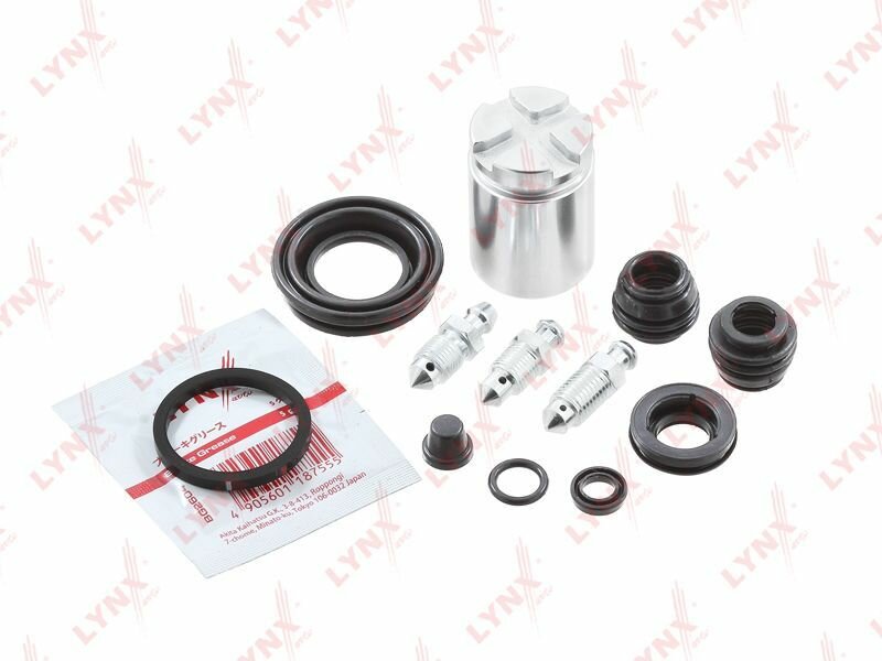 LYNXauto Ремкомплект заднего тормозного суппорта с поршнем для HONDA CIVIC IV SERIES 01-88-> ALL TYPES Piston Without mechanism Rear Caliper