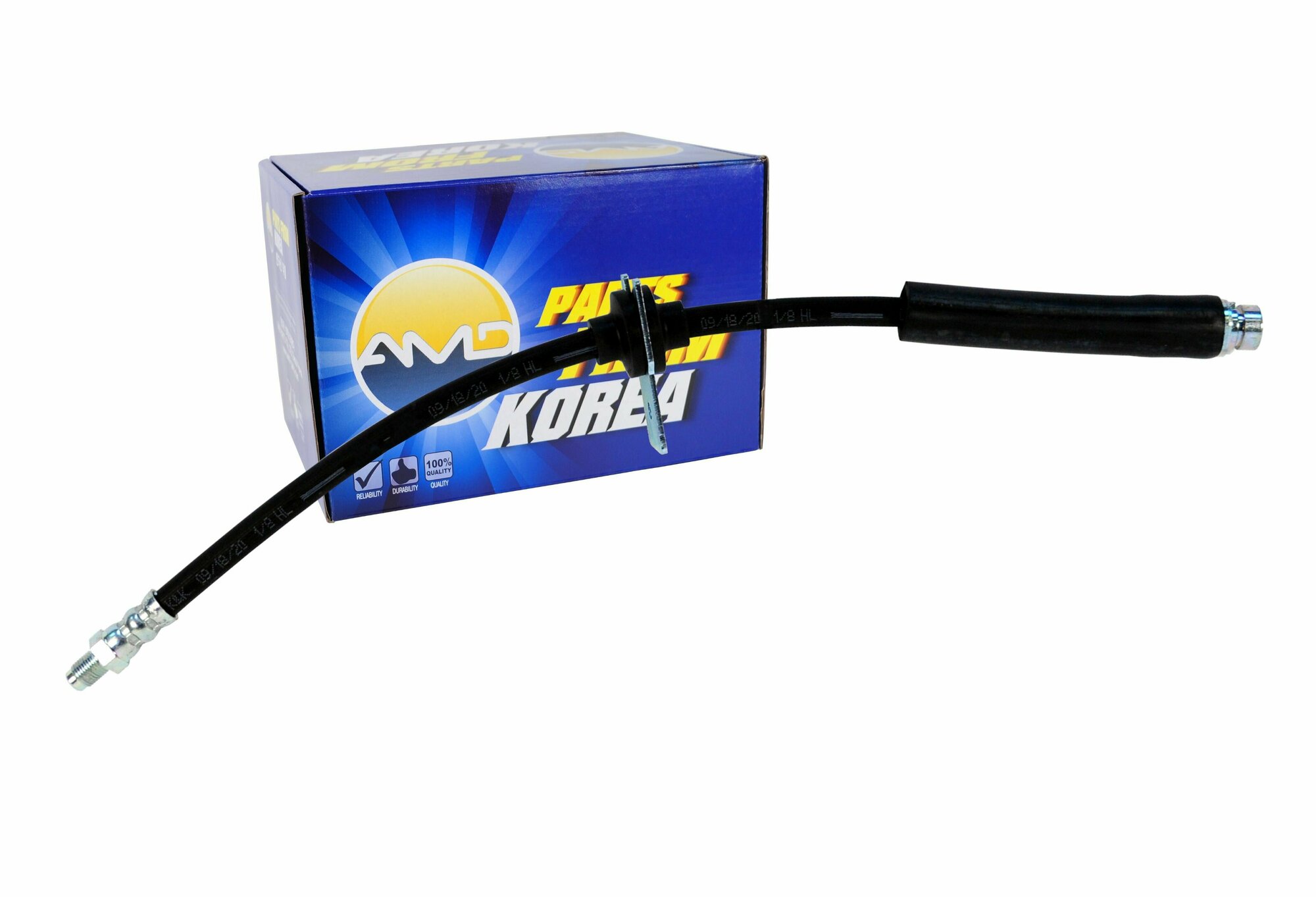 Шланг тормозной задний 1681131 AMD. BH144 для FORD Focus III 2011- C-Max II BH 2010- диск. тормоз