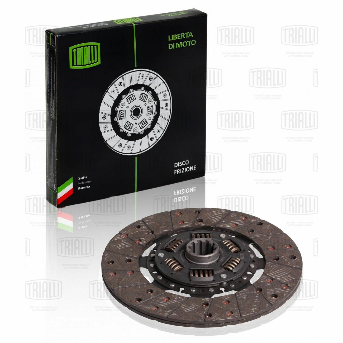 Диск сцеп. ведом. для а/м УАЗ (умз. 417) (FD 369), TRIALLI FD369