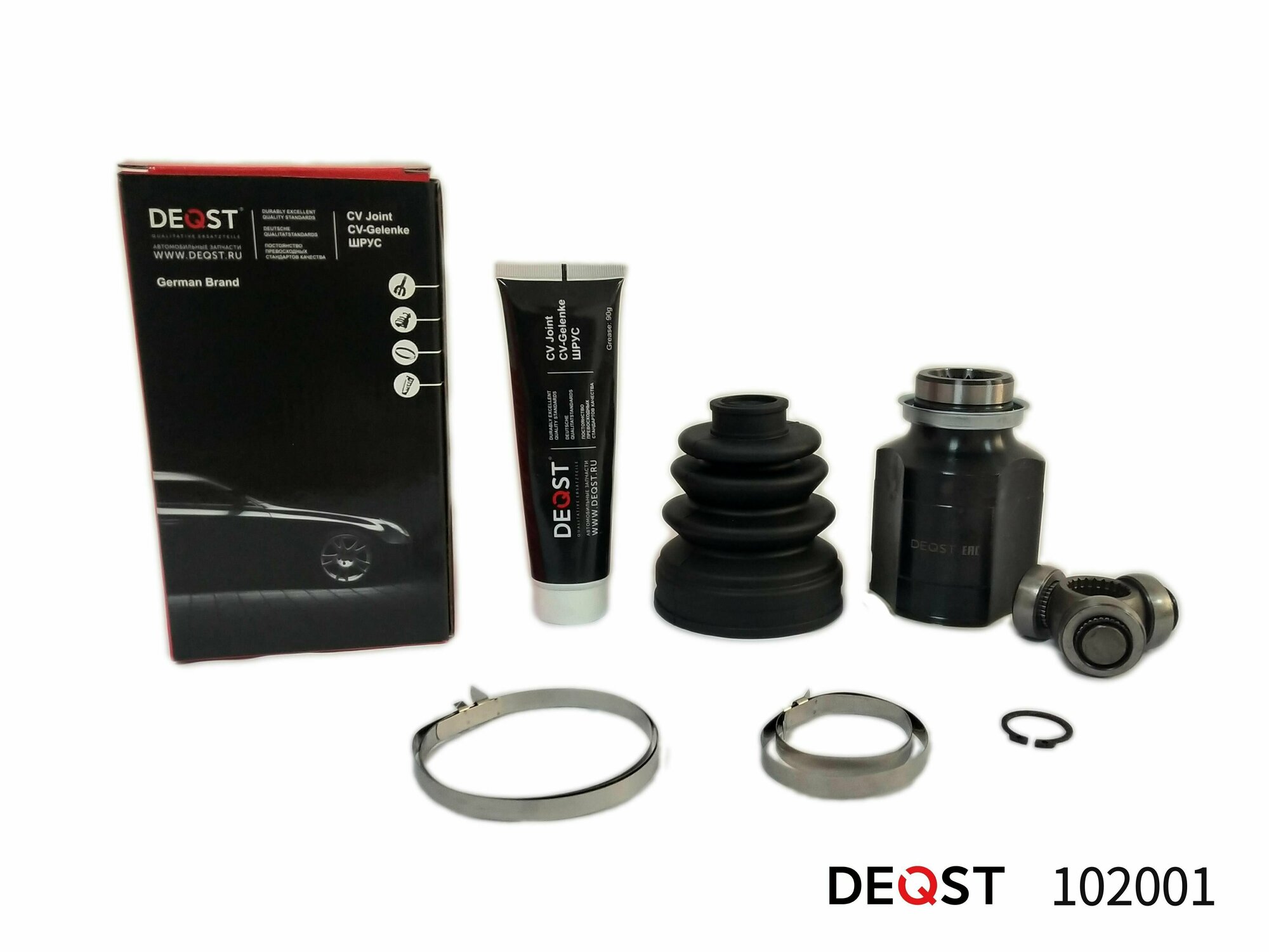 ШРУС KIA SPECTRA/SEPHIA II/SHUMA II/MENTOR II FB , Deqst, 102001